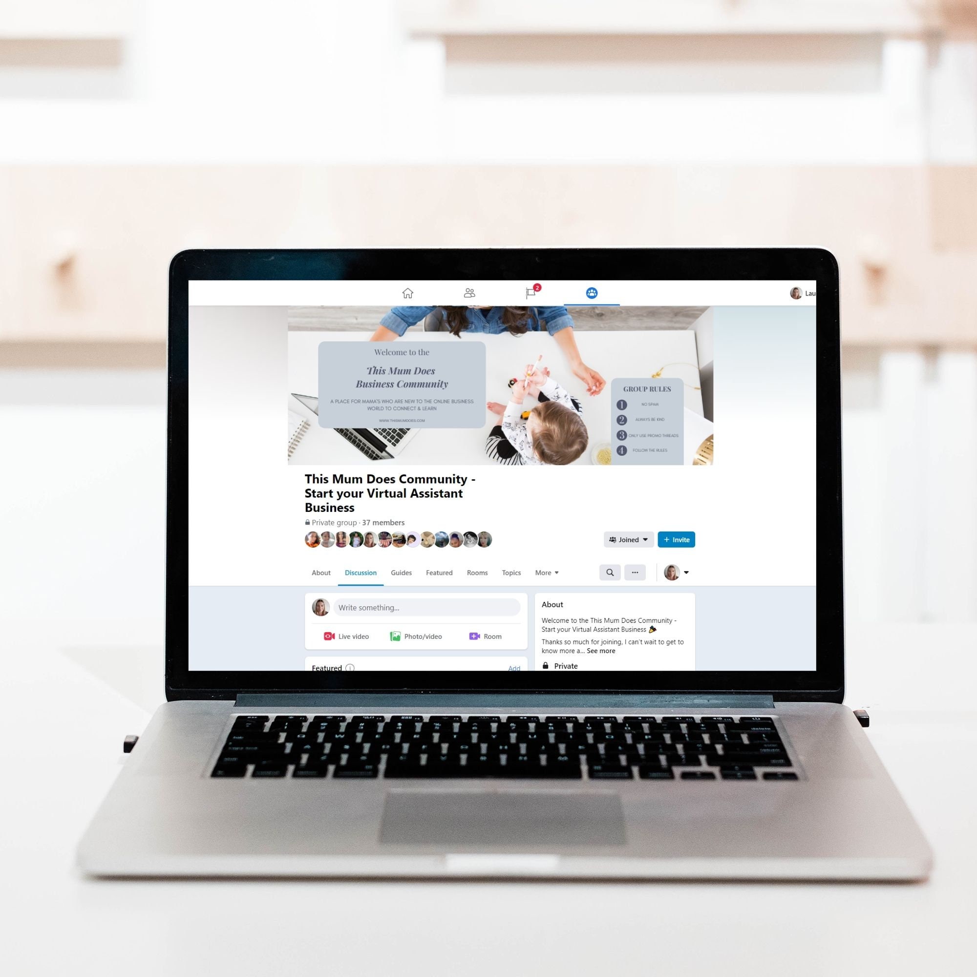 Facebook Group Cover Templates for Online Business Owners Canva ...