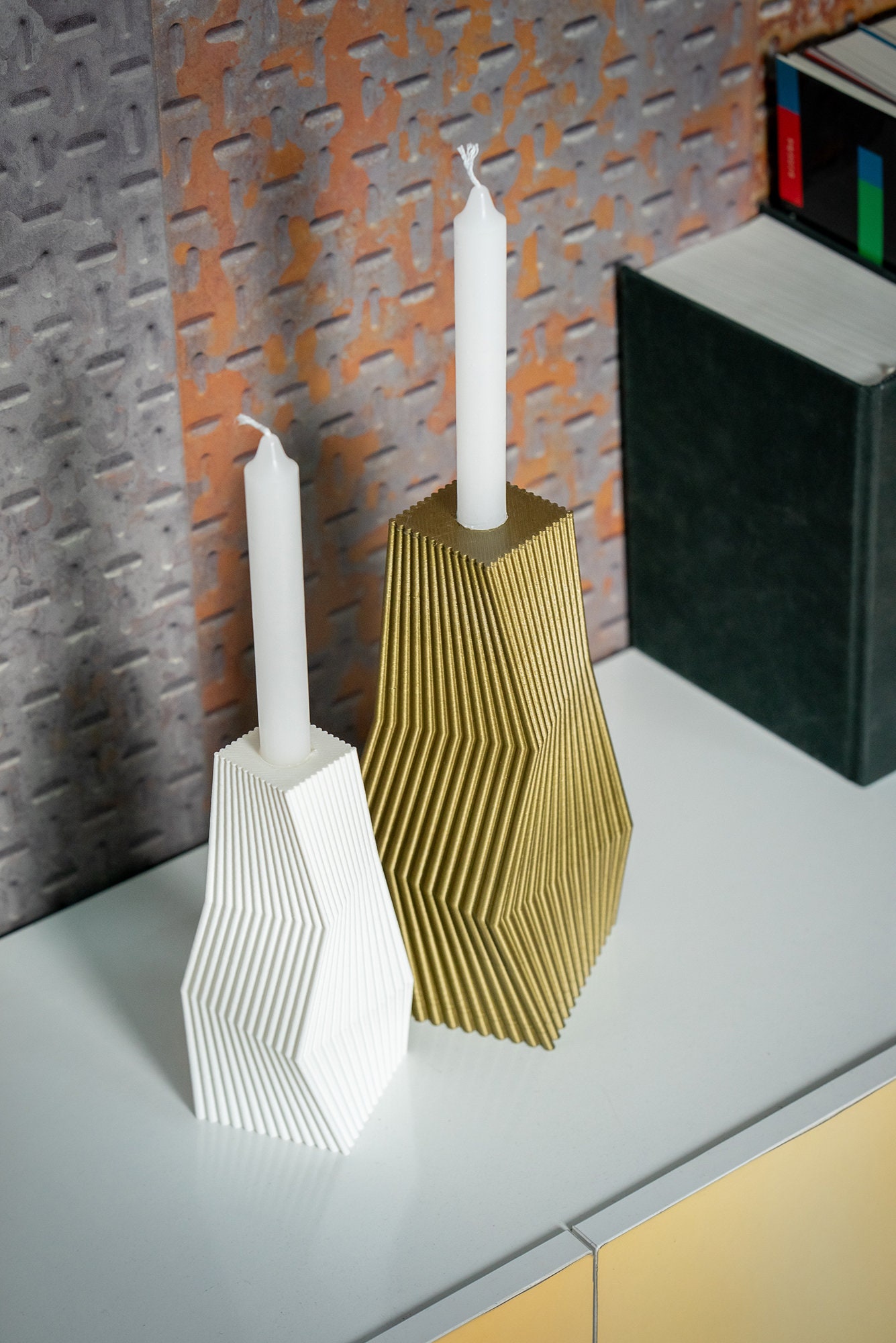 Tower Z Candle Holder, Candlestick, 3d Print, Modern Decoration ...