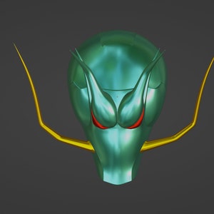 Dragon Shiryu Saint Seiya Helmet - STL 3D Print File - Etsy