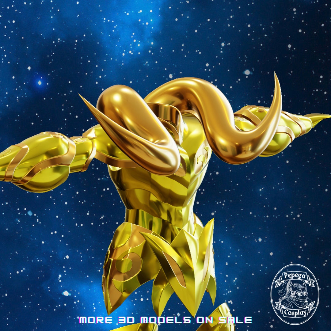 ARIES MU - Saint Seiya Full Armor - STL 3D Print File - Etsy