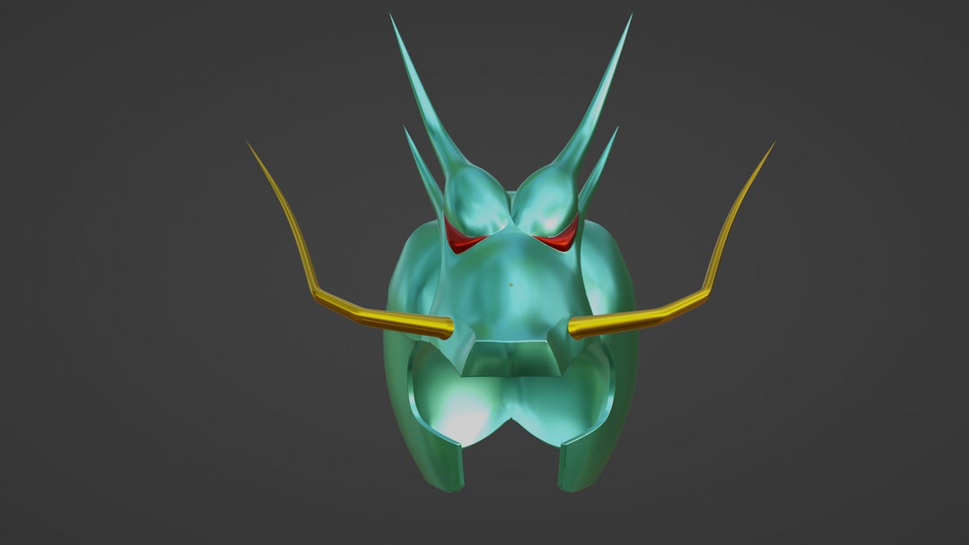 Dragon Shiryu Saint Seiya Helmet - STL 3D Print File - Etsy