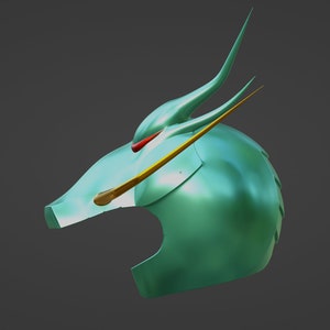 Dragon Shiryu Saint Seiya Helmet - STL 3D Print File - Etsy