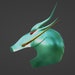 Dragon Shiryu Saint Seiya Helmet - STL 3D Print File - Etsy