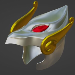 Pegasus Seiya Saint Seiya Helmet - STL 3D Print File - Etsy