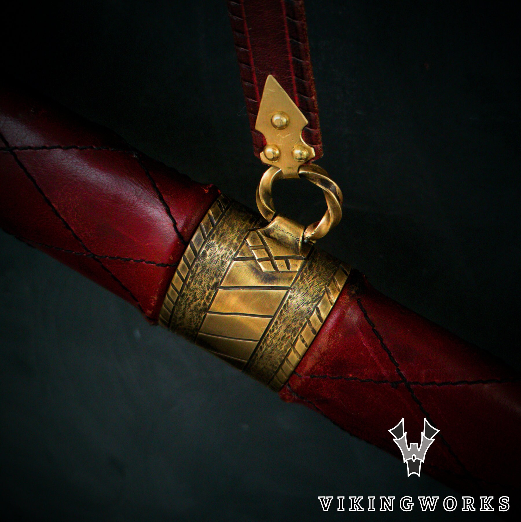 Vikingworks Custom Larp/cosplay Sword and Scabbard - Grandmaster Ursine ...
