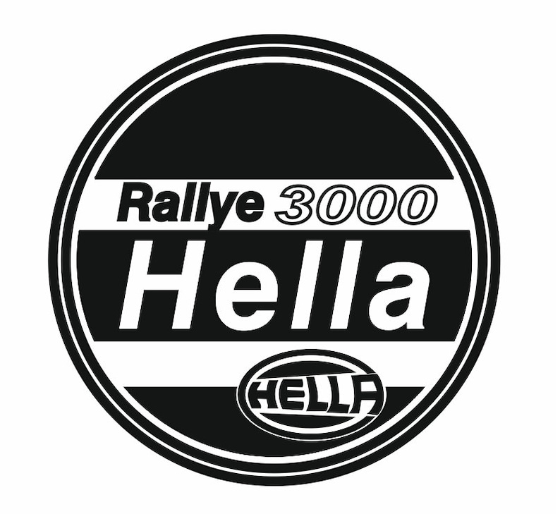 Hella Rallye 3000 Digital Sticker SVG DXF CDR png pdf für vw - Etsy Schweiz
