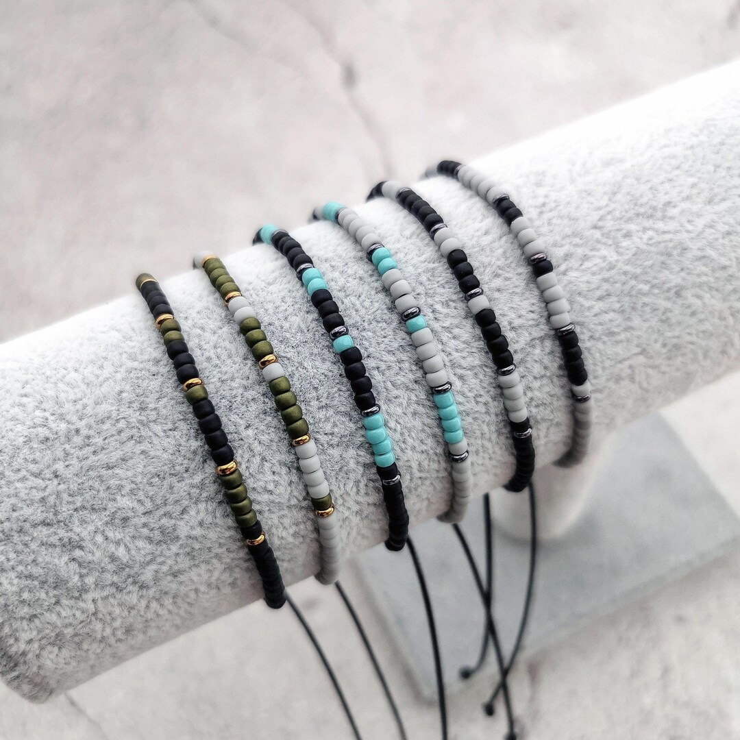 Unisex Personalized Morse Code Bracelet, Friendship Bracelet, Matching ...