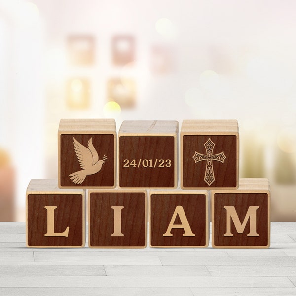 Baby Name Blocks - Etsy