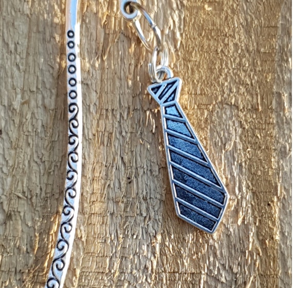 Small Tie Bookmark 31 | Etsy