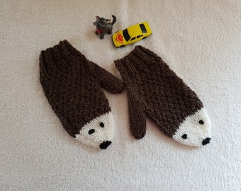 Animal mittens | Etsy