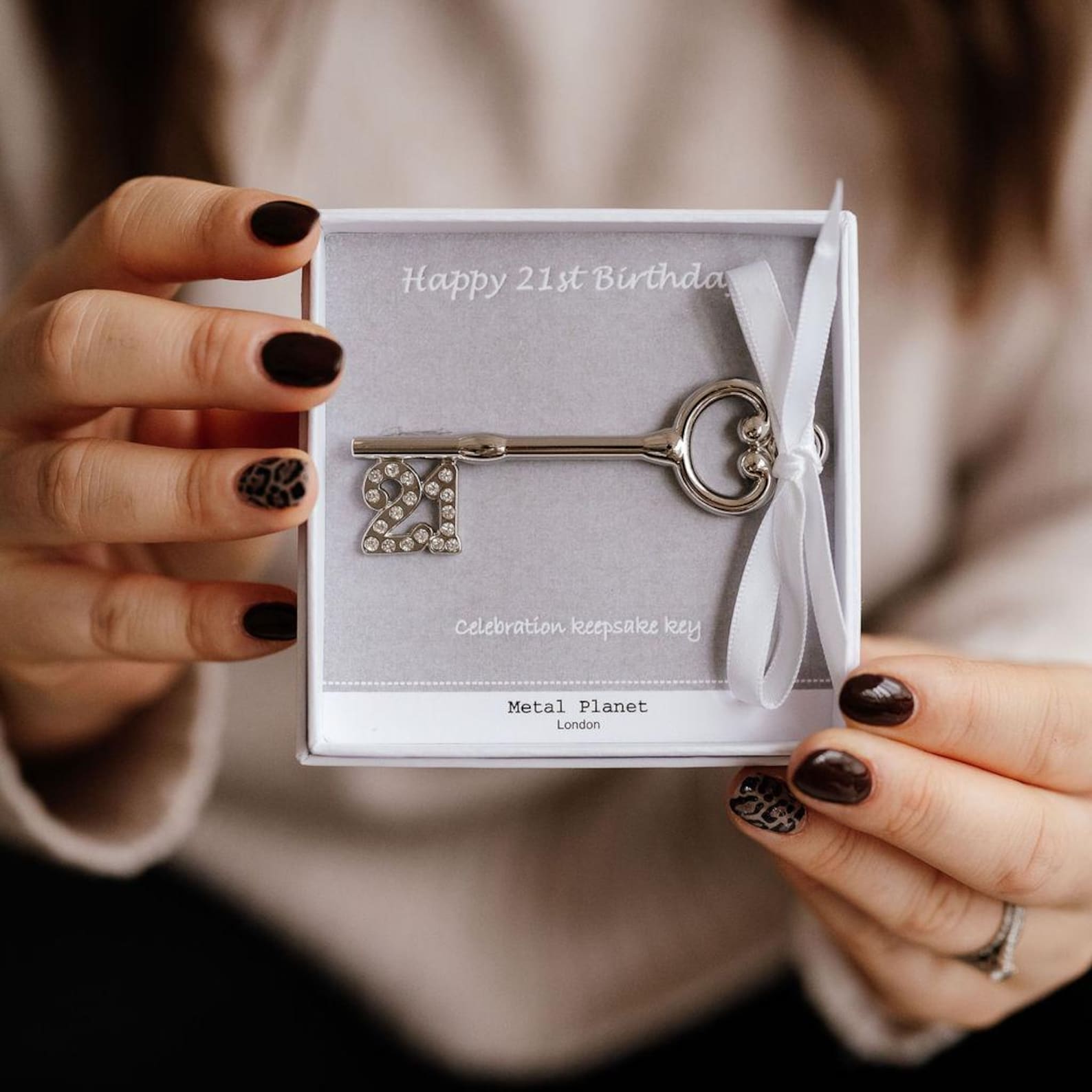 21 Metal Celebration Key - Etsy UK