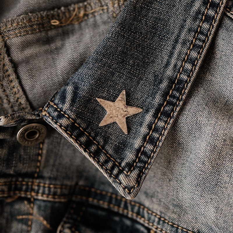 Large Silver Star Brooch - Etsy