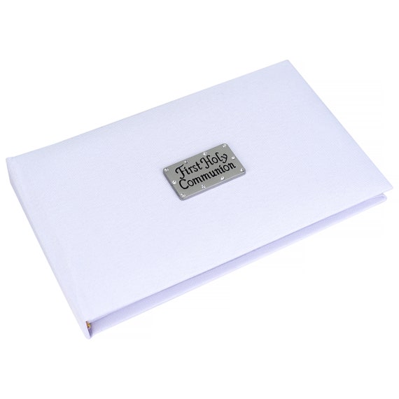 First Holy Communion Photo Album White - Etsy