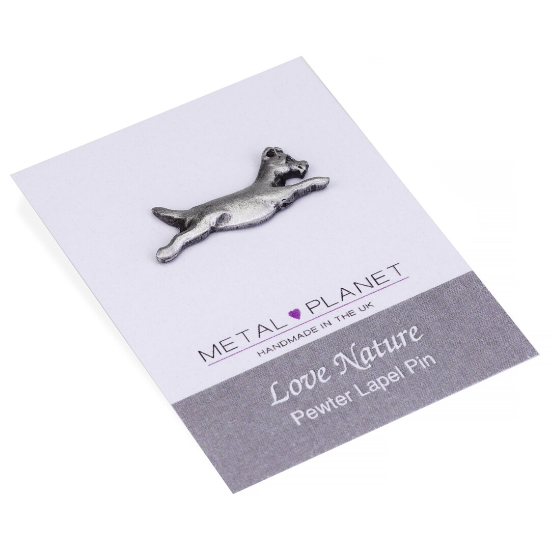 Leaping Jack Russell Jacket Lapel Pin - Etsy