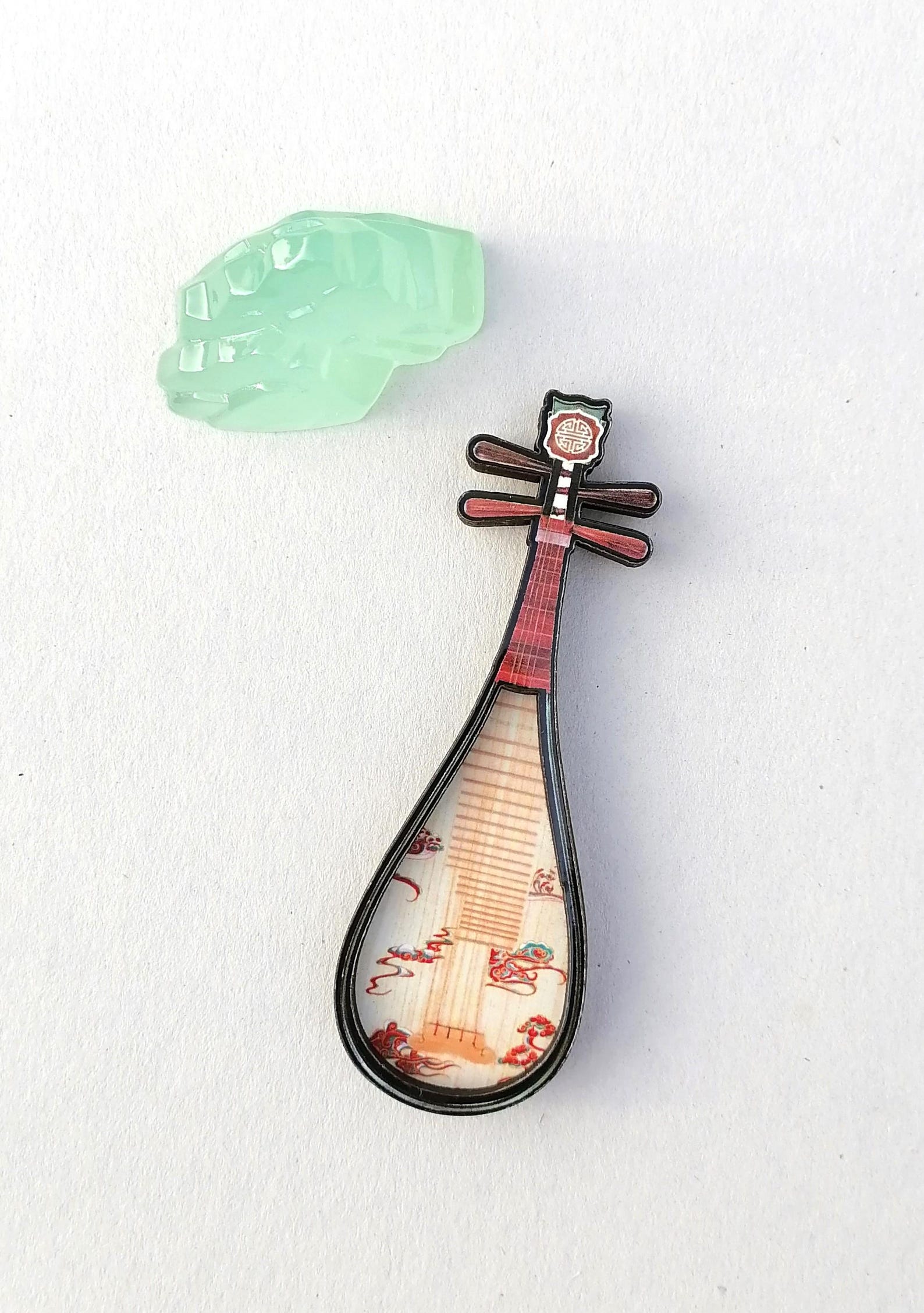 Chinese Musical Instruments Magnets/wooden Refrigerator Magnets/china ...