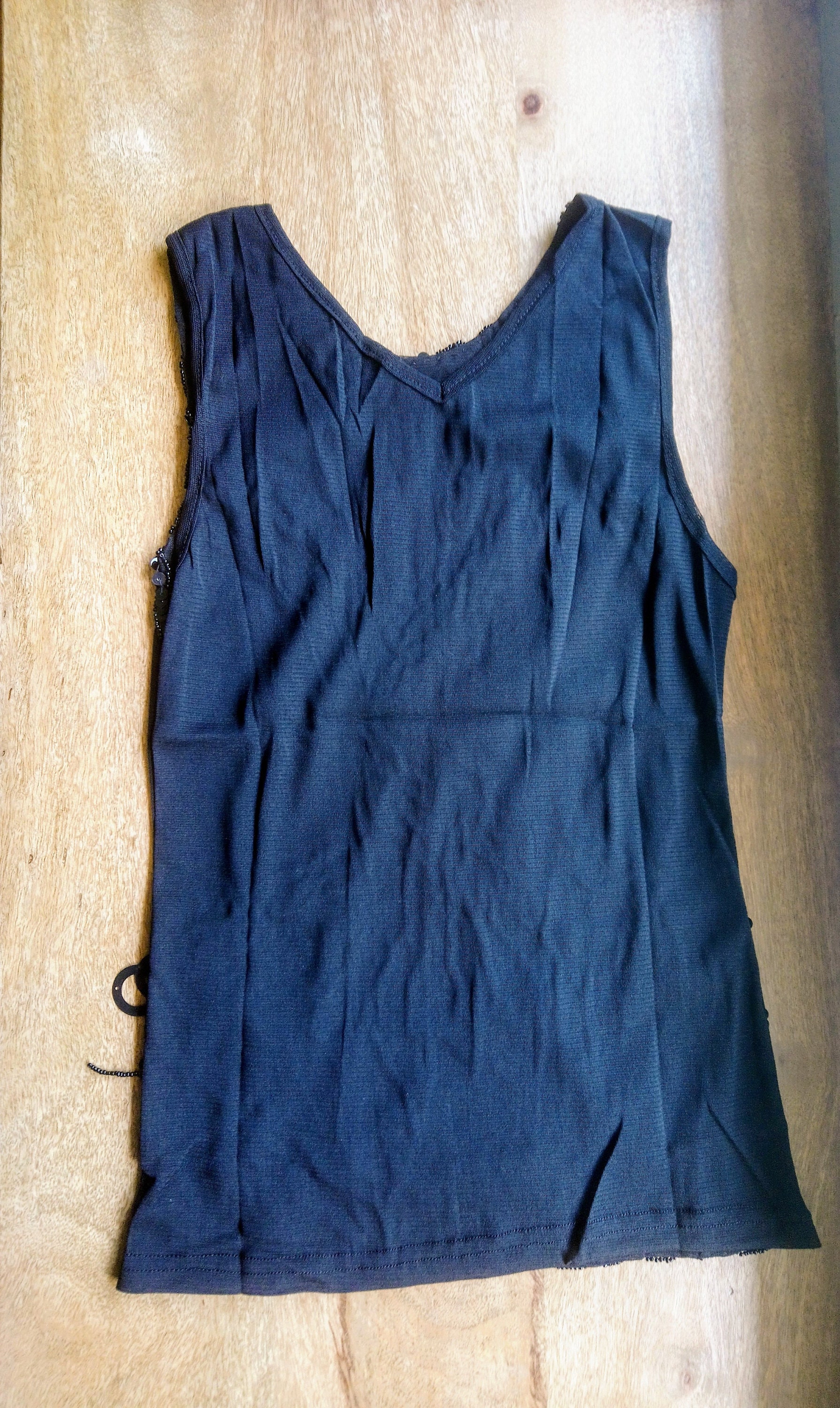 Handmade Beaded Tank Blouse / Beaded Tank Top / Sequined Tank Blouse ...