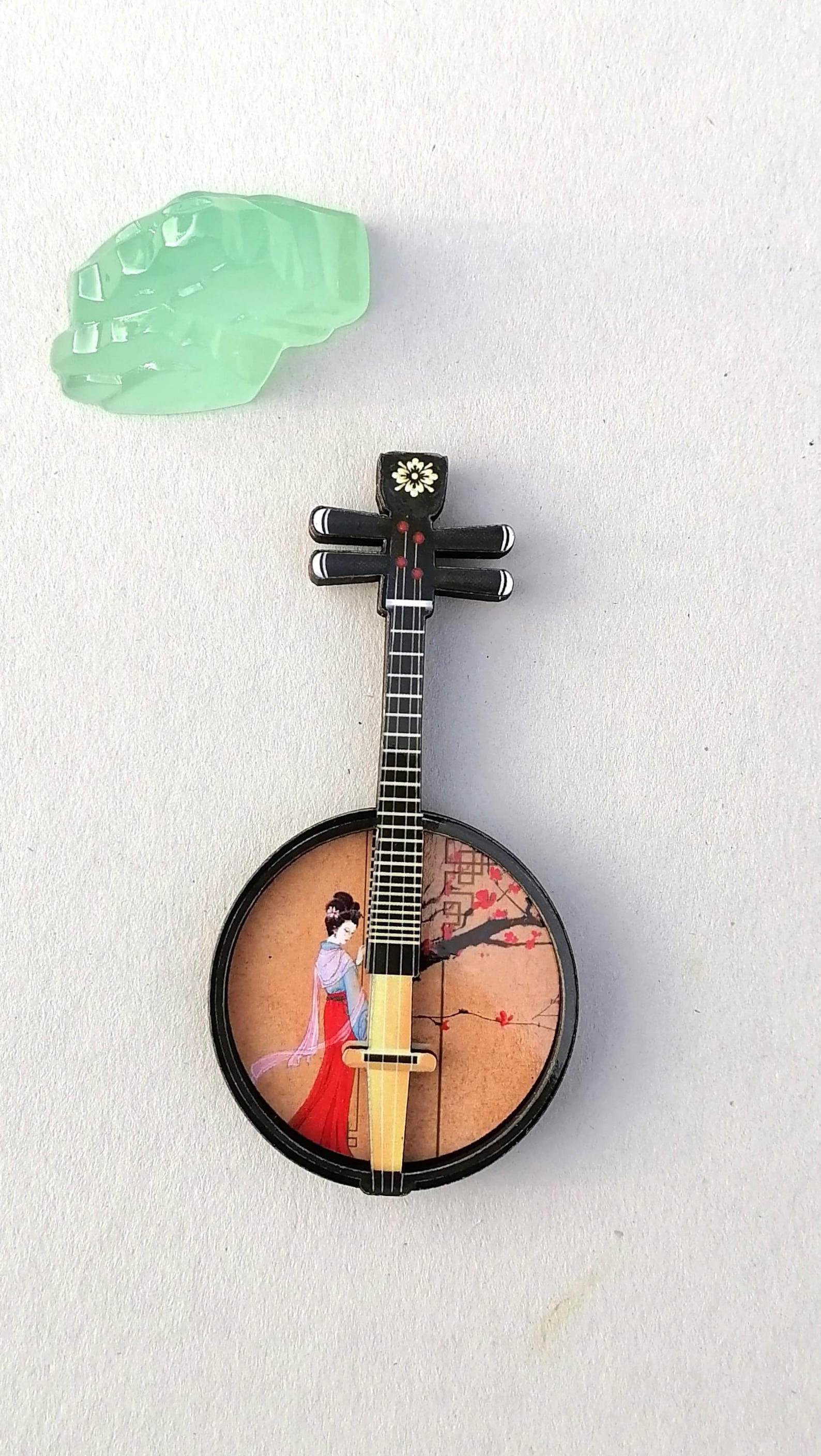 Chinese Musical Instruments Magnets/wooden Refrigerator Magnets/china ...