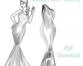 Mermaid prom dresses | Etsy