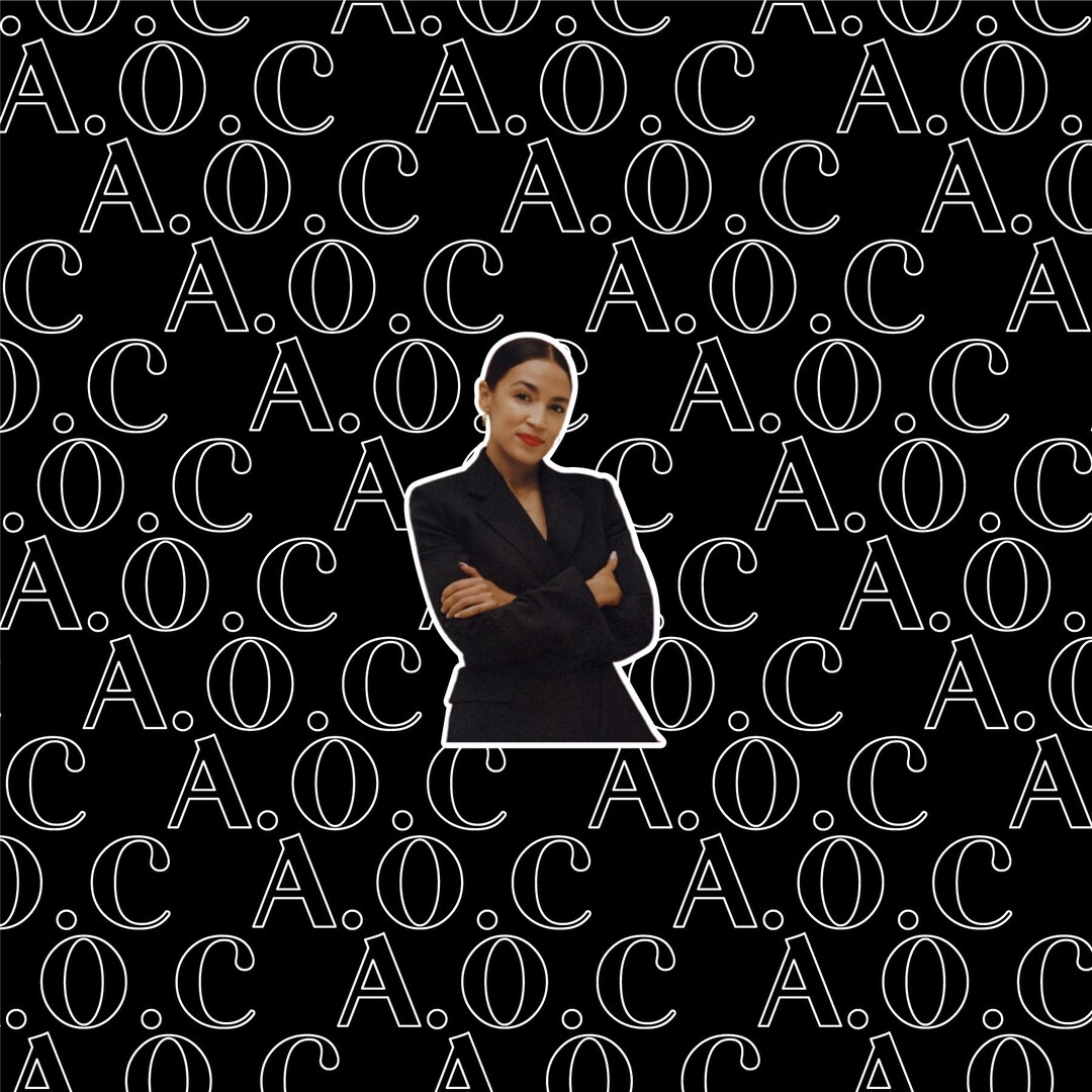 2 AOC Magnets / Alexandria Ocasio-cortez / Refrigerator Magnet / DSA ...