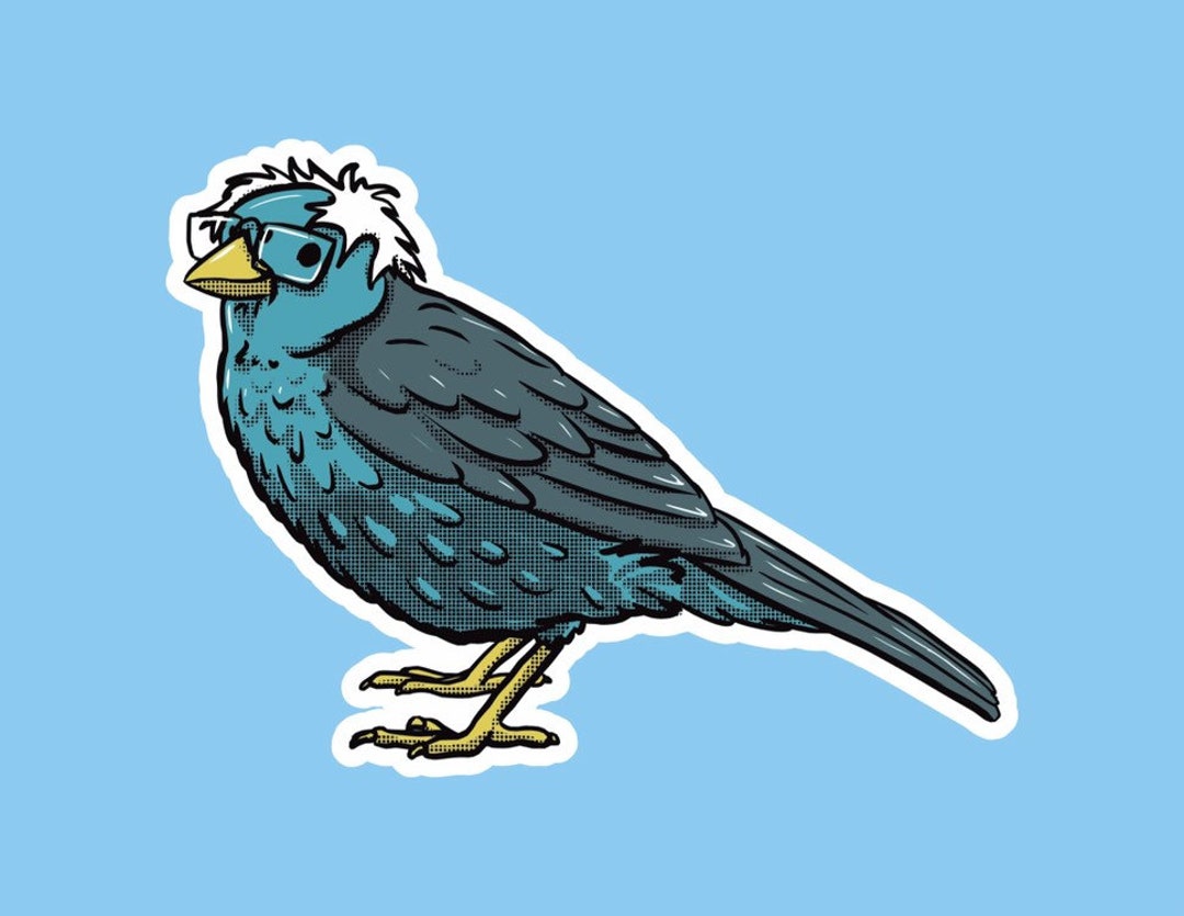 Birdie Sanders Sticker / Vinyl / Laptop Sticker / Small Bumper Sticker ...
