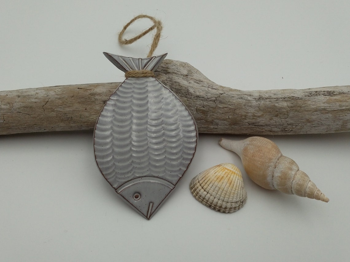 Ceramic Hanging Fish Choose From Three Colours. Exclusive to | Etsy