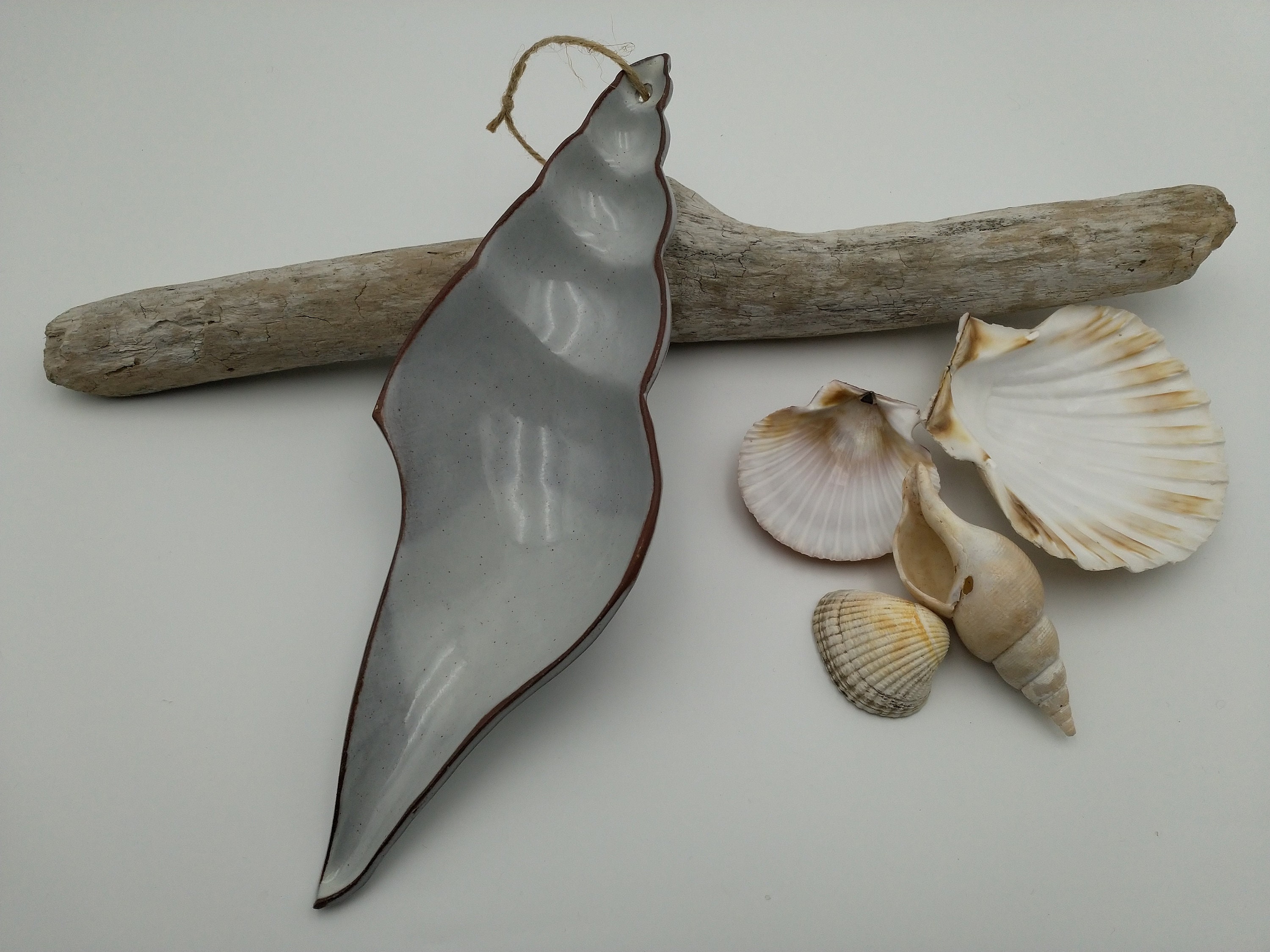 Hanging Ceramic Shells | Etsy