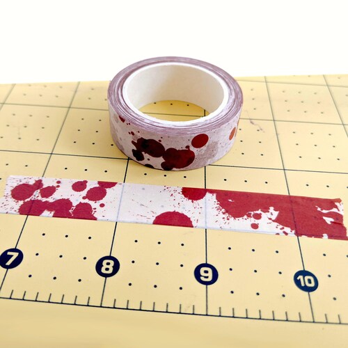 Bloody Teeth WASHI Tape - Etsy