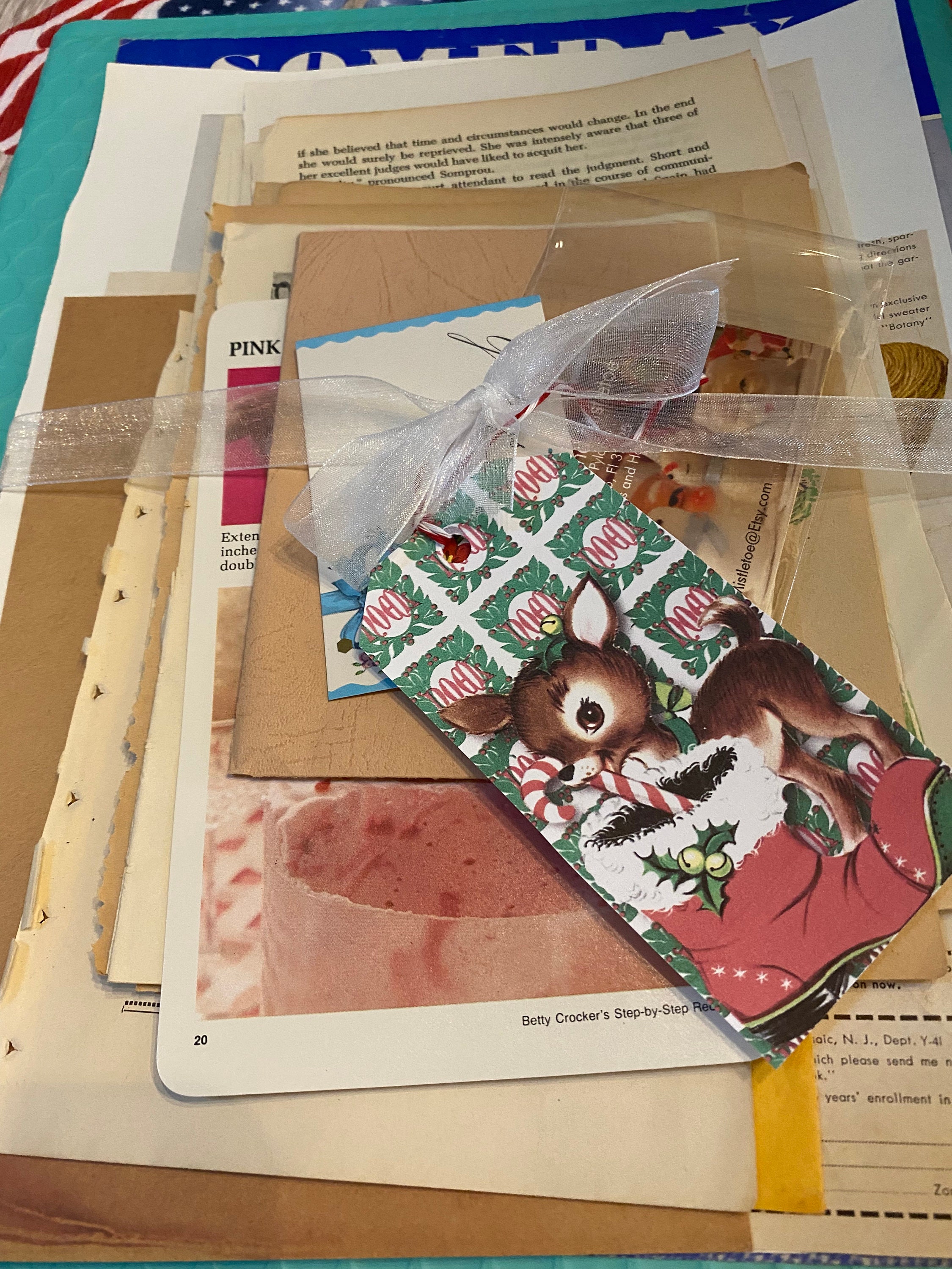 25vintage Junk Journal Collage Paper Ephemera Bundle - Etsy