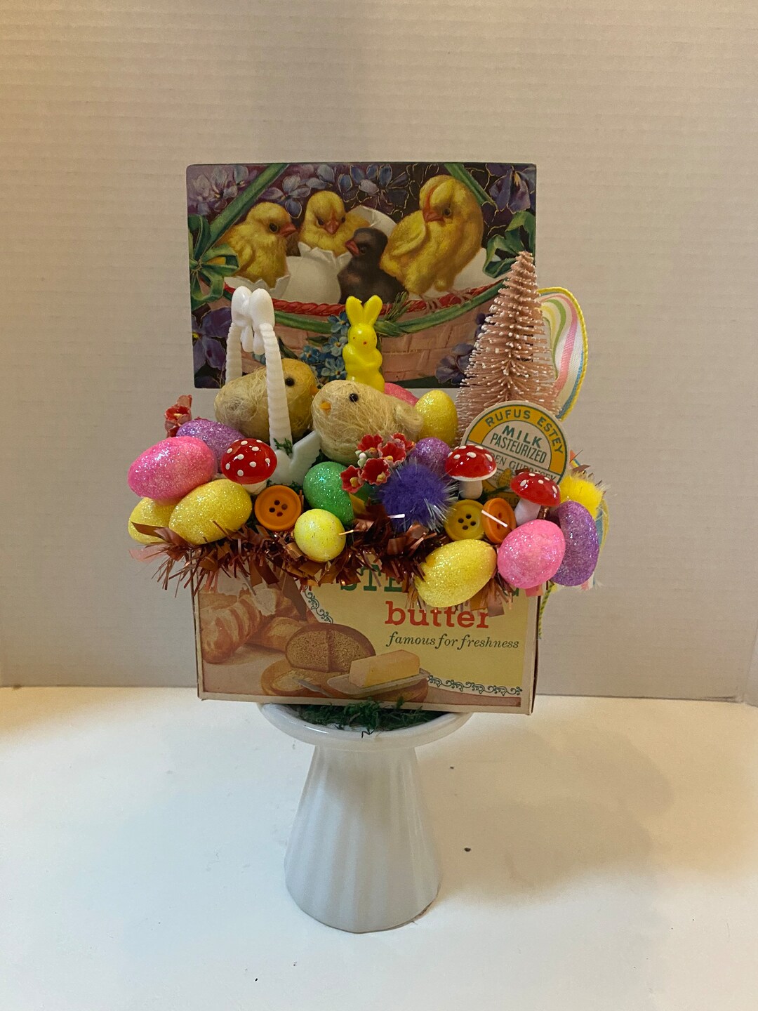 Vintage Spring Assemblage - Etsy