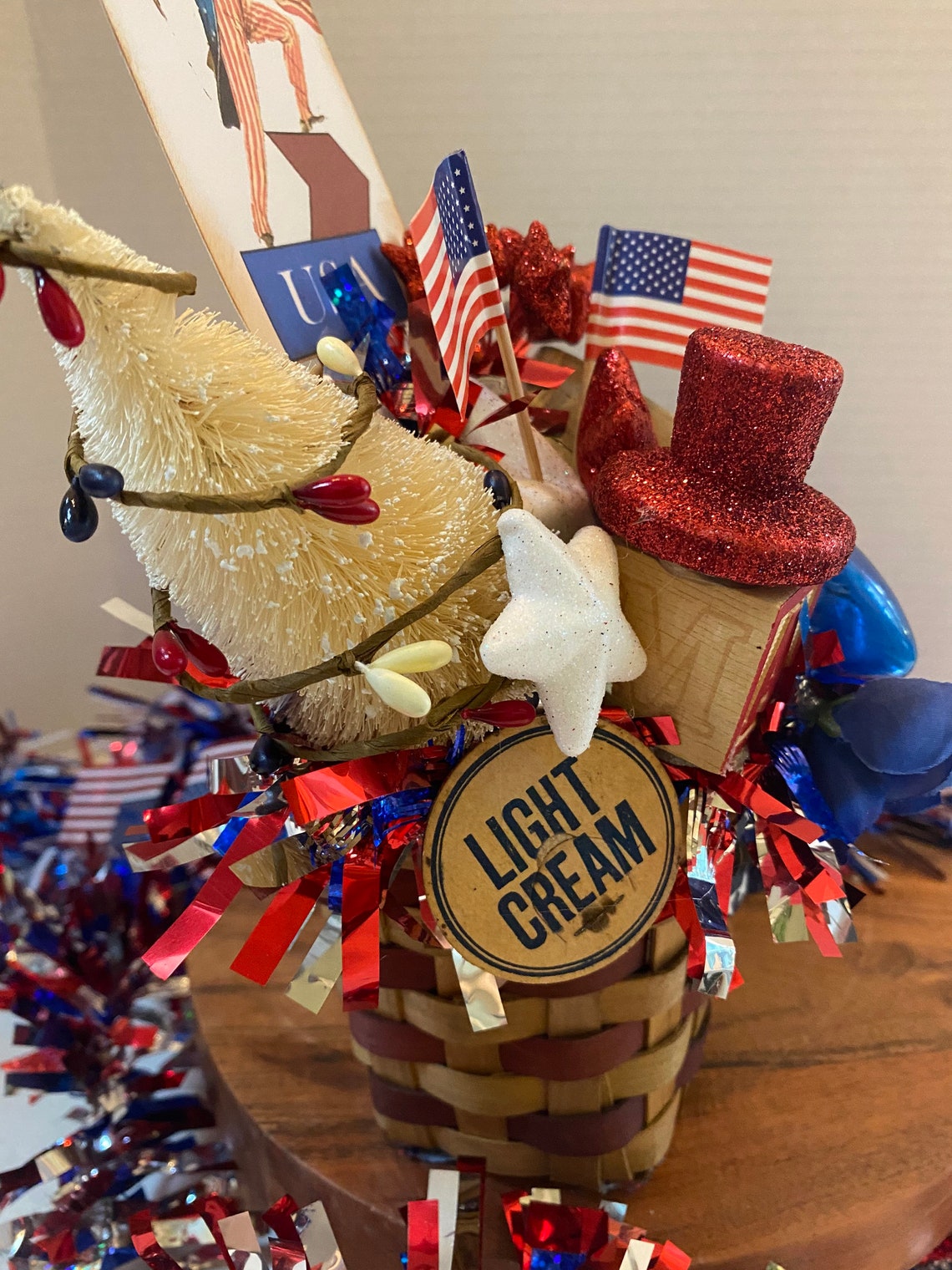 Vintage Fourth of July Display - Etsy