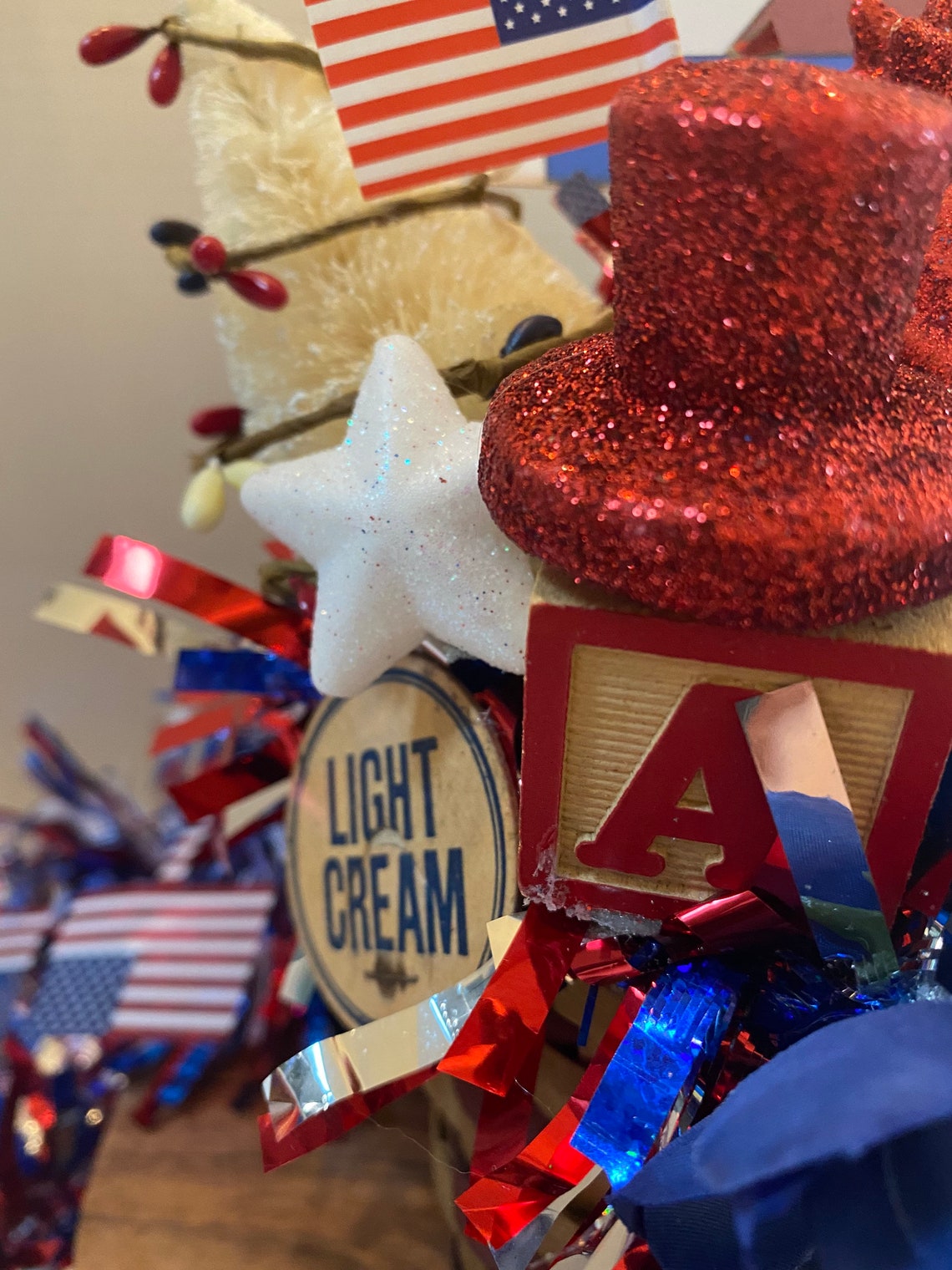 Vintage Fourth of July Display - Etsy