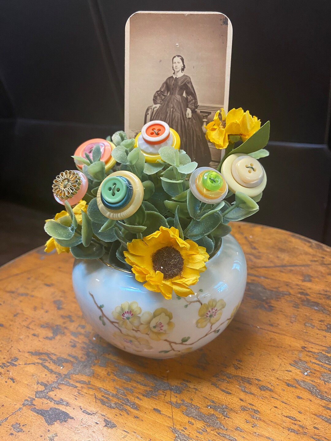 Vintage Button Flowers Bavarian China Sugar Bowl - Etsy
