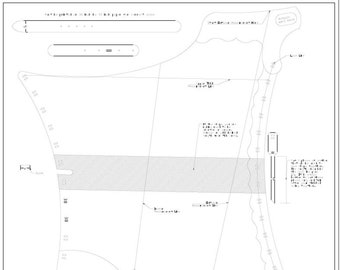 Arizona Bell Chap Pattern - Etsy UK