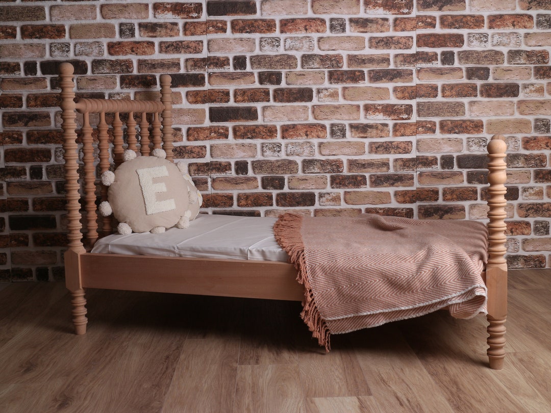 Handmade Spool Bed - Jenny Lind Spindle Bed Custom Size and Color - Etsy