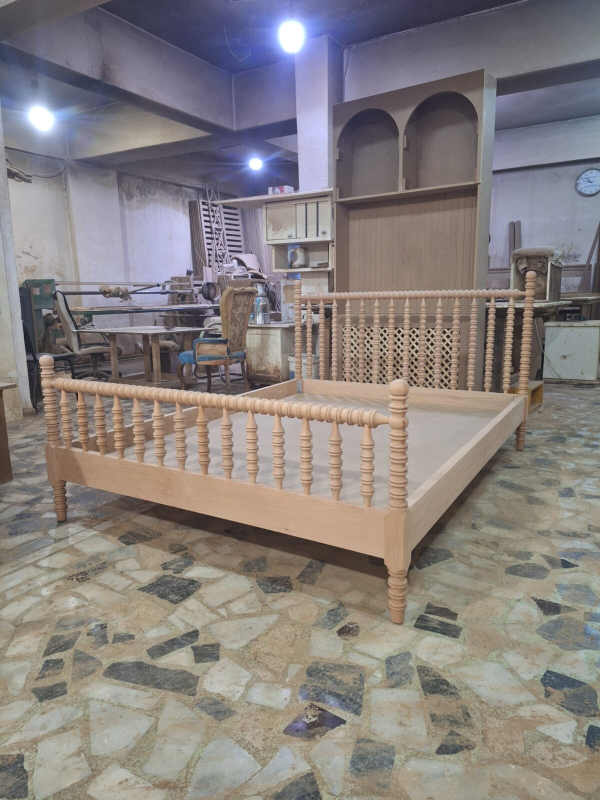 Handmade Spool Bed - Jenny Lind Spindle Bed Custom Size and Color - Etsy