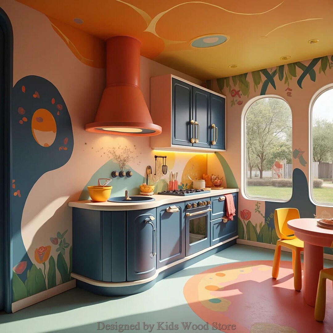 Ultra-modern Children's Kitchens for High-end Mansions and Cafes ...