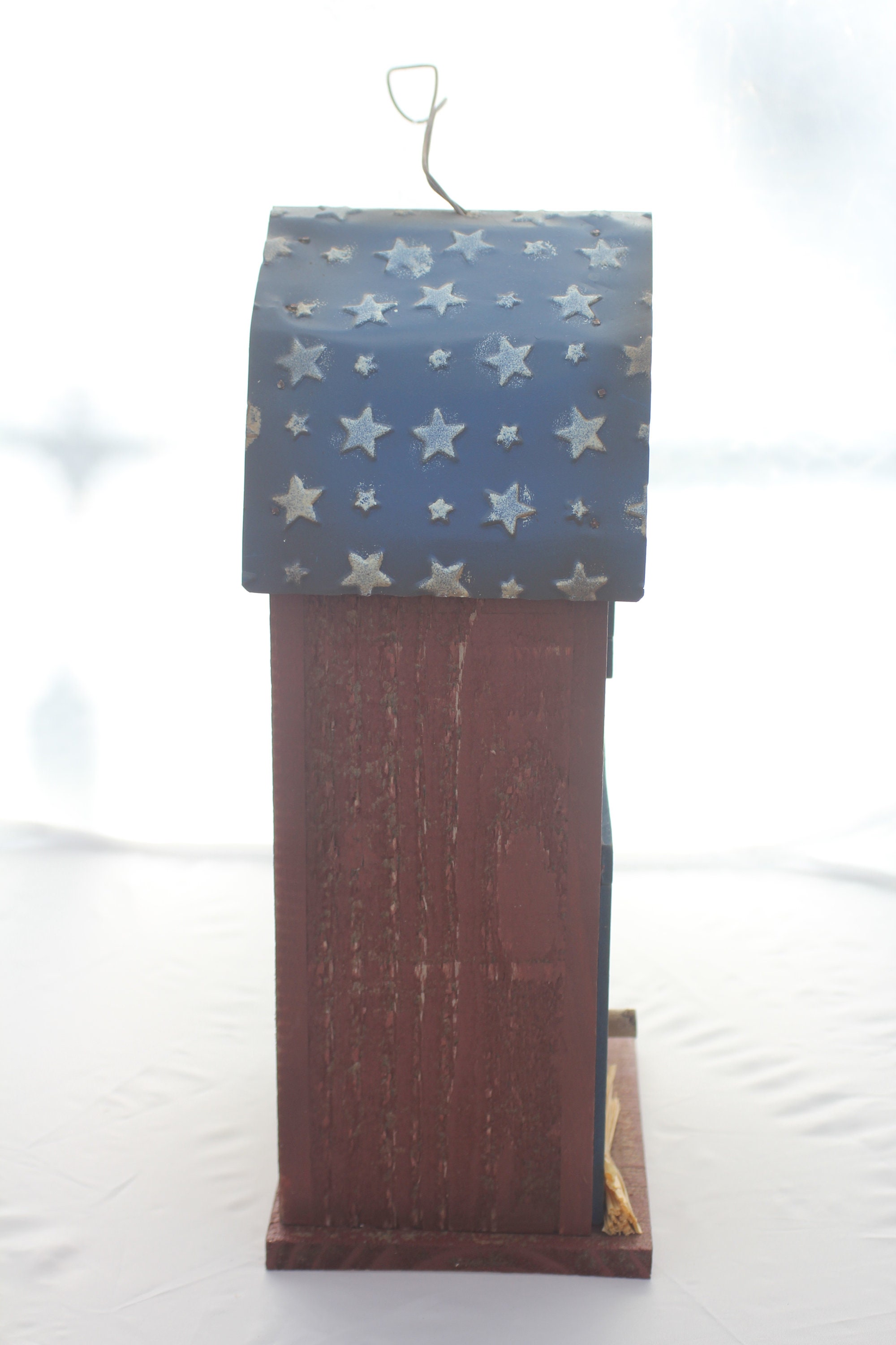 Decorative Rustic Country Birdhouse - Barn With American Accents - Etsy