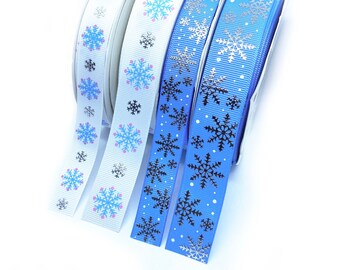 Snowflake Ribbon | Etsy