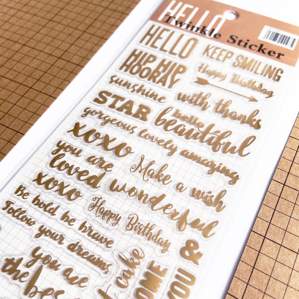 Peel off Stickers - Etsy