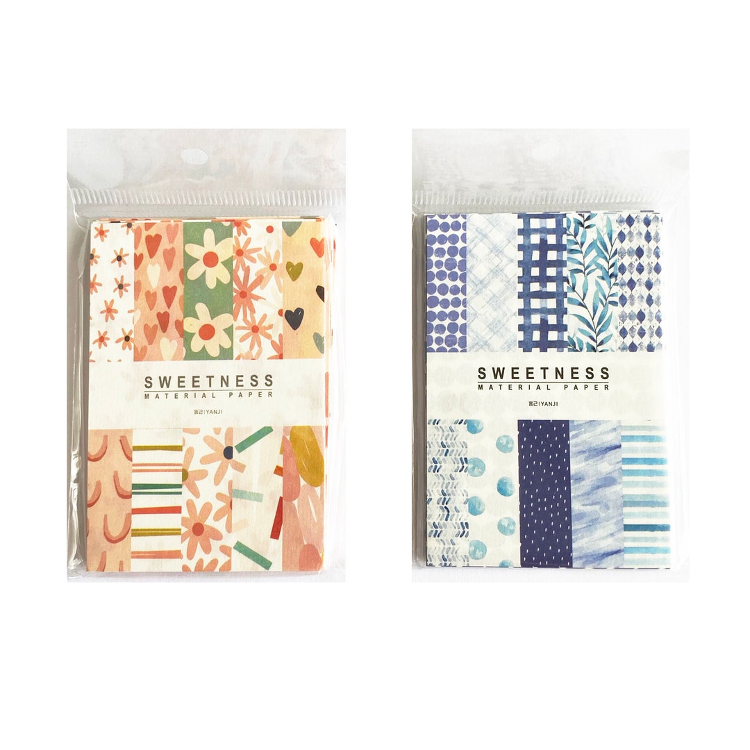 Set of 50 Small Journalling Papers Choose Design - Etsy UK