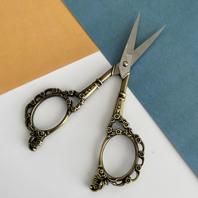 Gold Scissors - Etsy