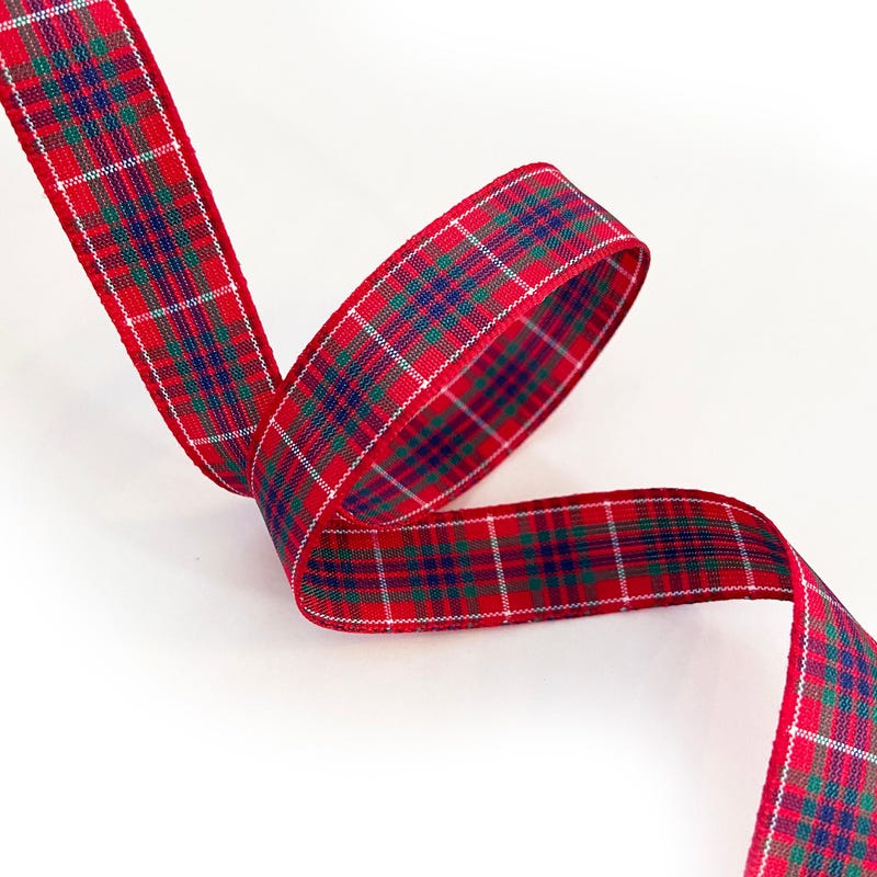 Tartan Ribbon - Etsy