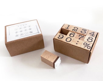 Number Stamps | Etsy