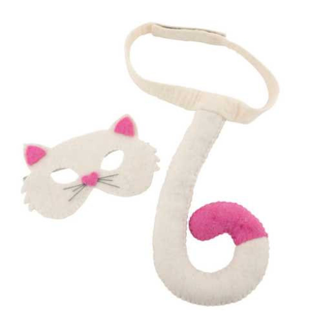 Cat Mask & Tail Set - Etsy