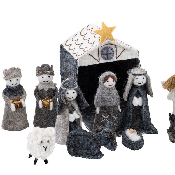Felt Nativity - Etsy