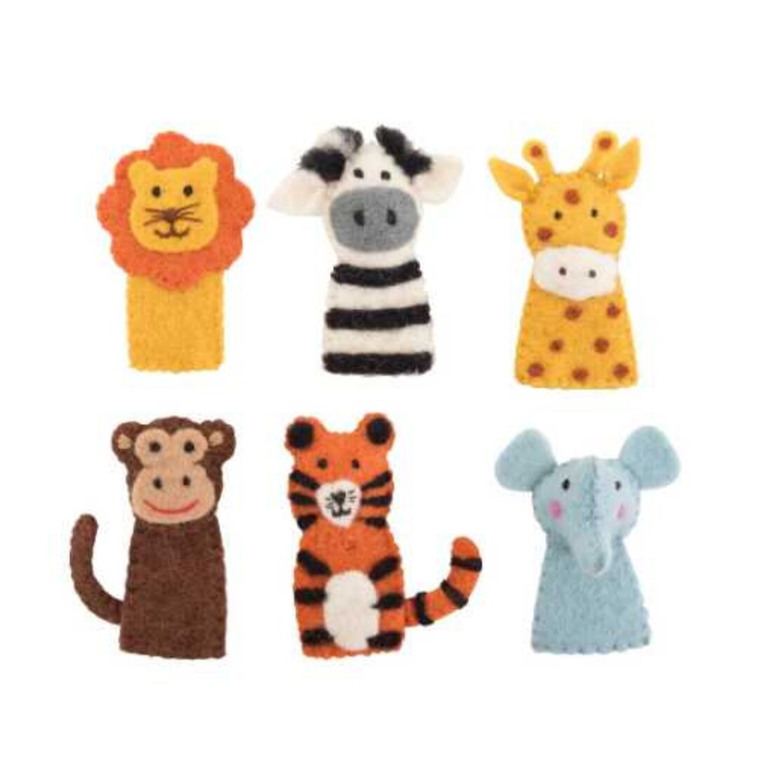 Pashom African Finger Puppets - Individual - Etsy