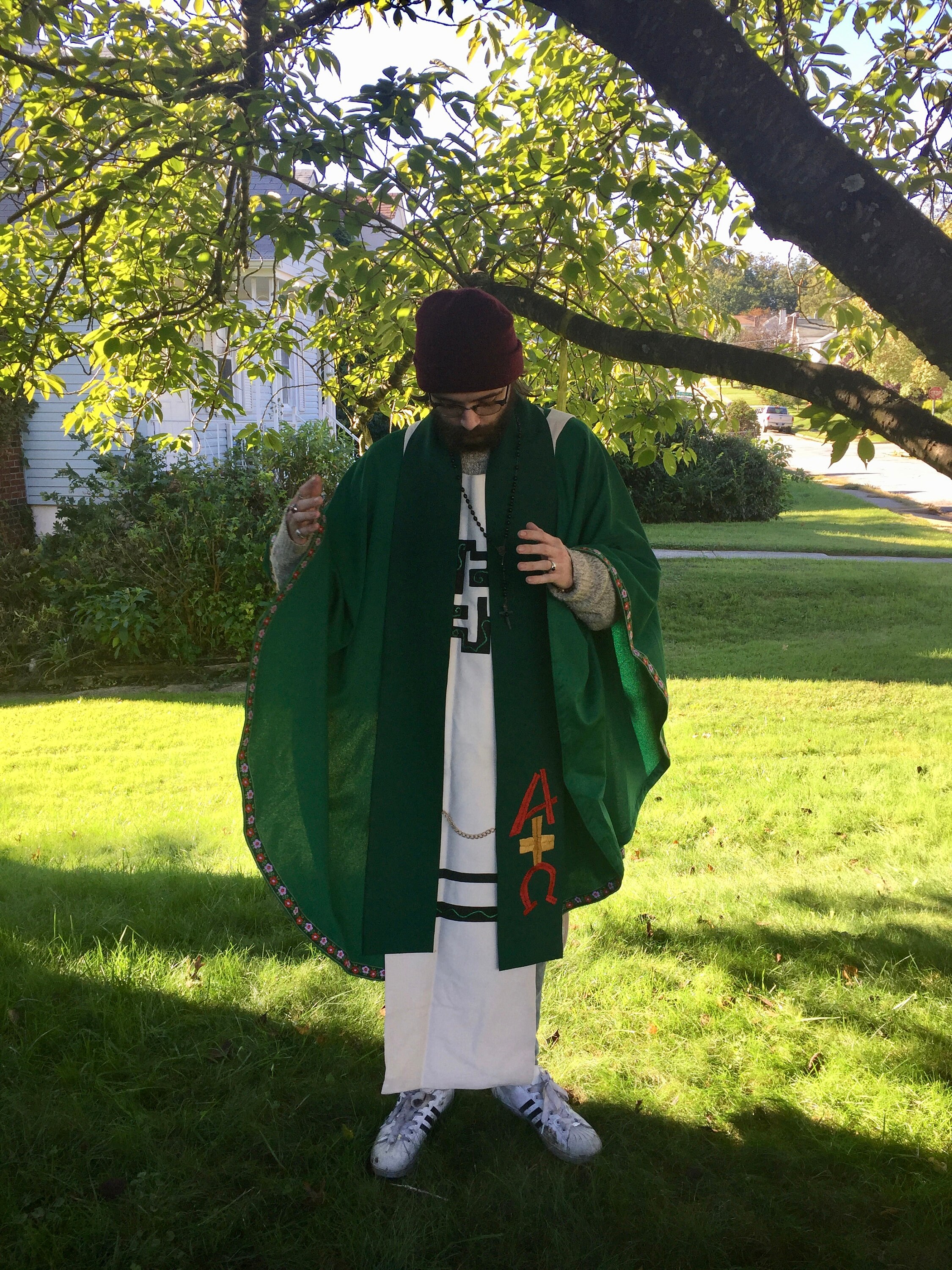 Vintage Handmade Authentic Priest Vestments, Halloween, Priest, the ...