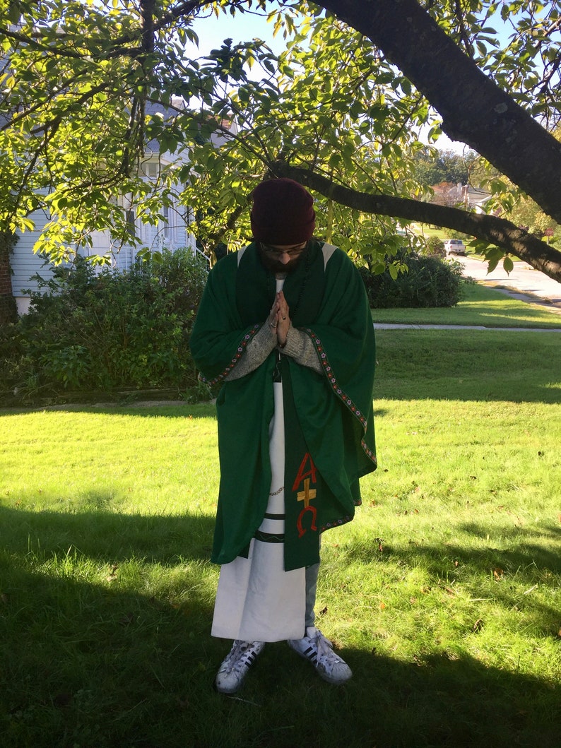 Vintage Handmade Authentic Priest Vestments, Halloween, Priest, the ...