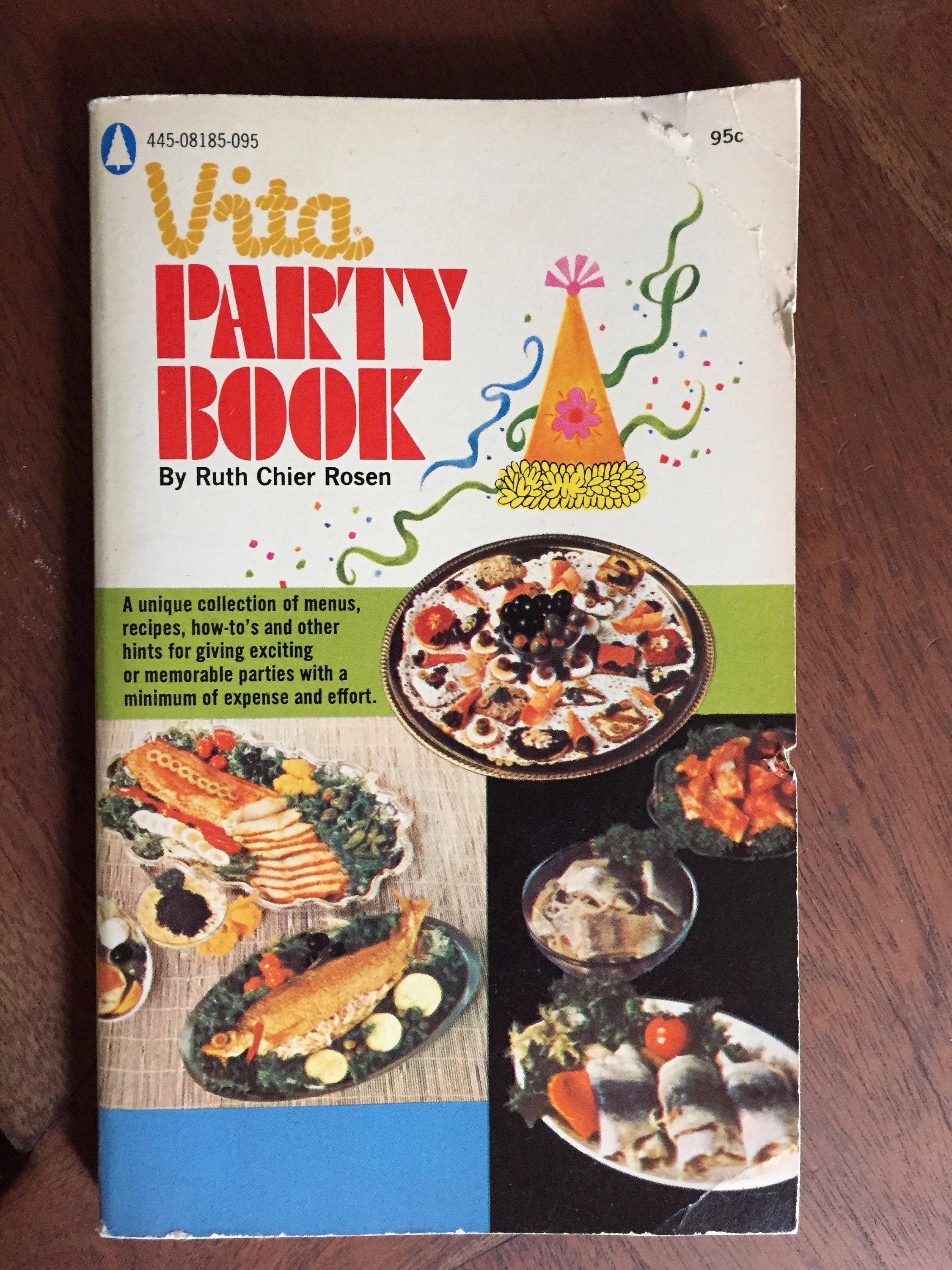 Vintage 1971 Vita Party Cookbook, Retro Cookbook, Recipes, Cooking ...