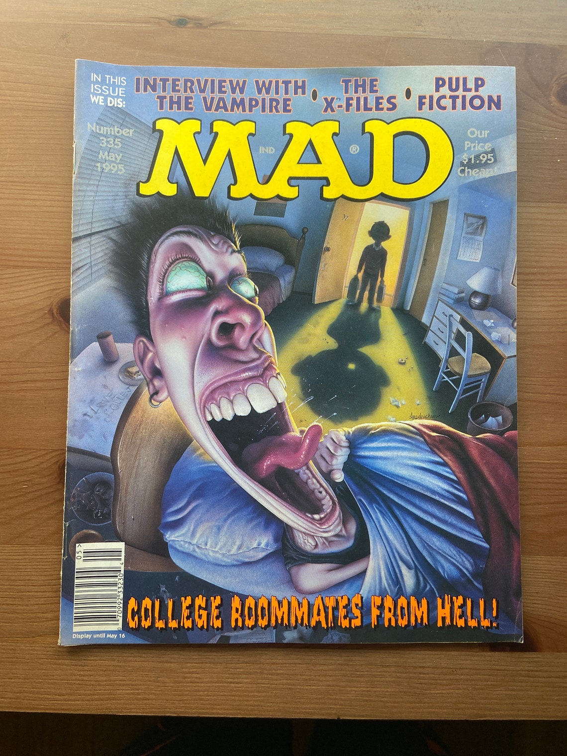 Vintage Mad Magazine, No 335, May 1995, Retro, Spoof, Pop Culture, the ...